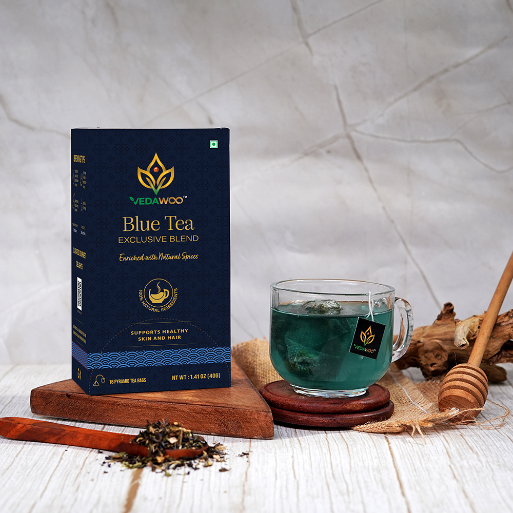 Blue Tea Pack of 100 - Vedawoo